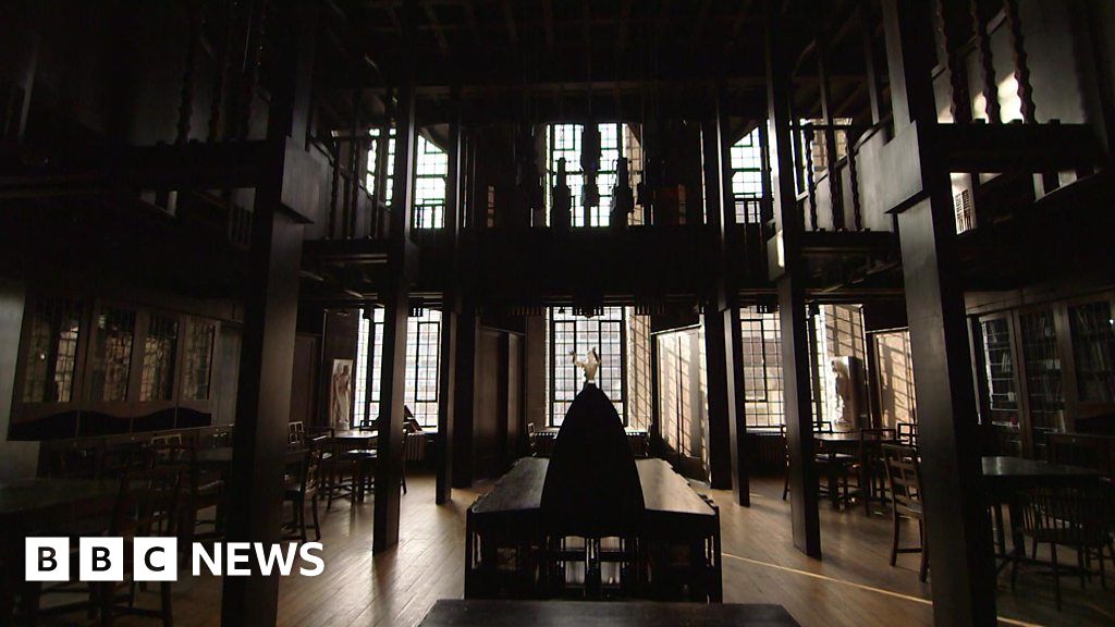 Library bay prototype to help art school restoration - BBC News