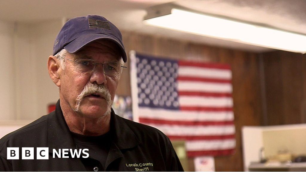 Jim Larkin from the Lorain County Drug Task Force - BBC News