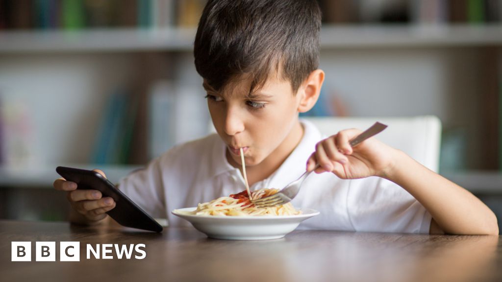 Screen time: Children advised not to use electronic devices at dinner ...