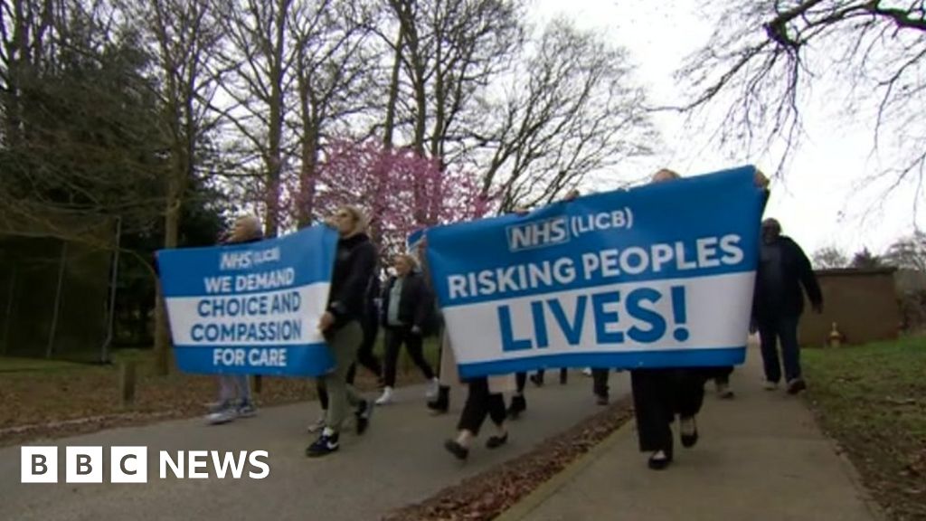 Lincolnshire care workers protest over job fears