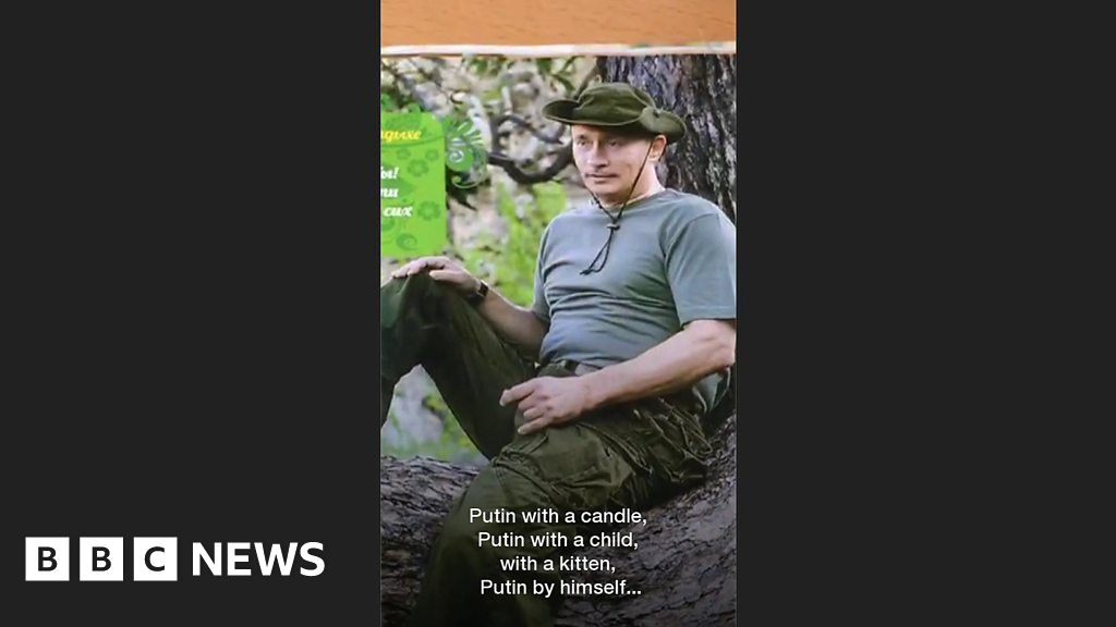 Must be time for the 2017 Putin calendar... - BBC News