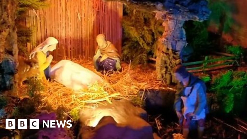 Computerised church crib draws visitors in Hereford