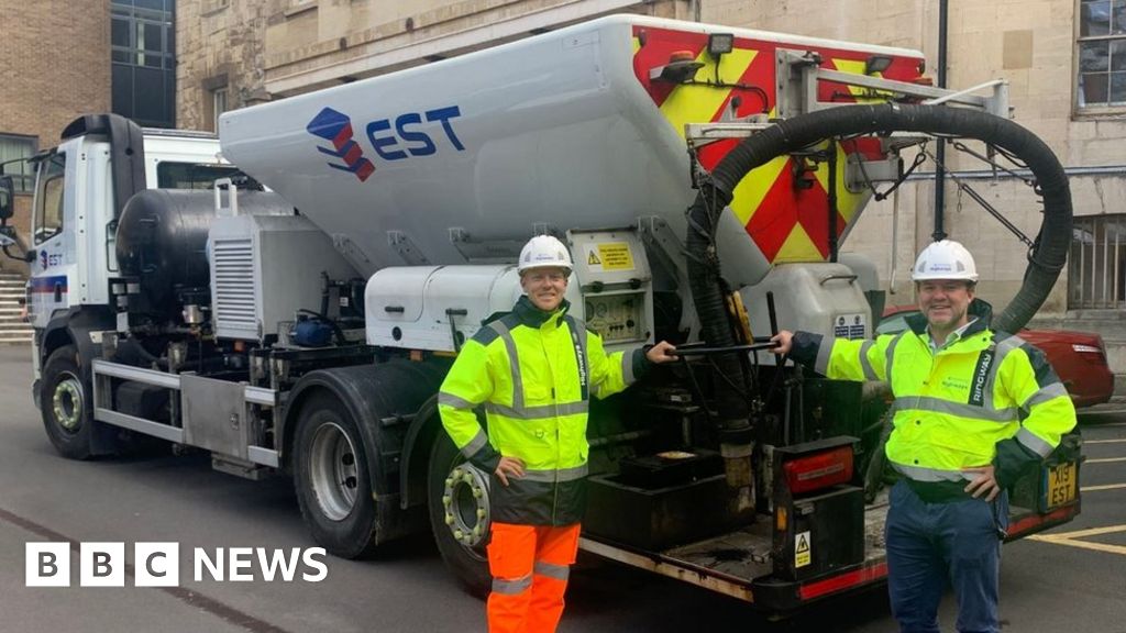 Pothole fixing machine to repair 100 a day in Gloucestershire