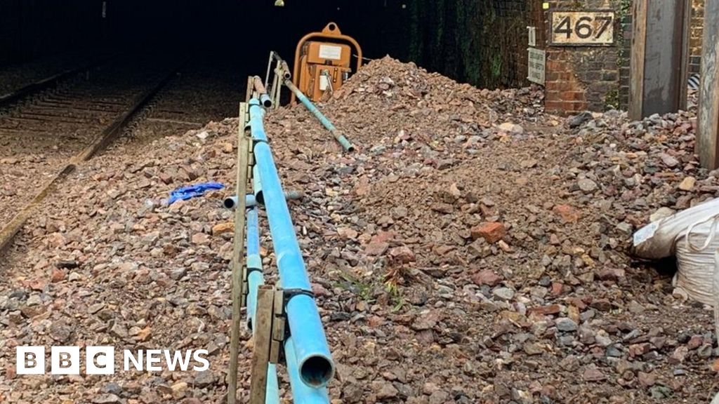 Rail disruption continues after Honiton landslip