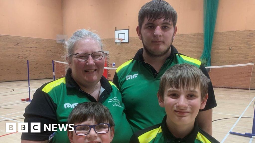 The Sandwell family embracing life-changing exercise