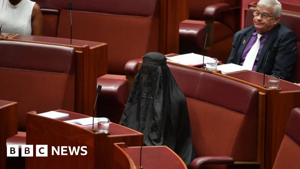 Australian Senate considers new rules after burka stunt