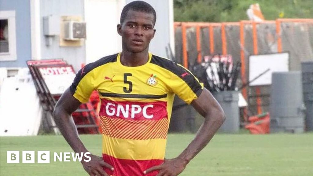 Ghanaian policeman Samuel Sarfo on Black Stars debut - BBC News