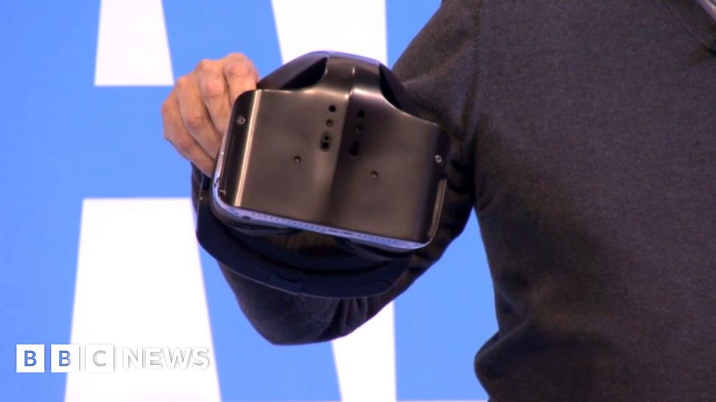 CES 2017: Intel VR headset turns living room into game - BBC News