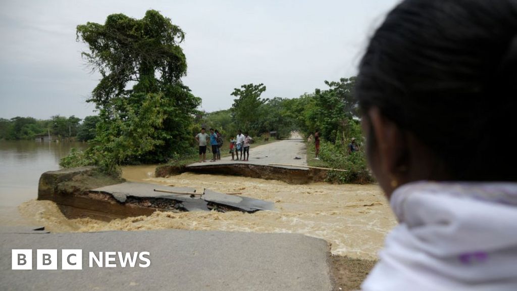 Assam: Muslims falsely accused of waging ‘flood jihad’ - BBC News
