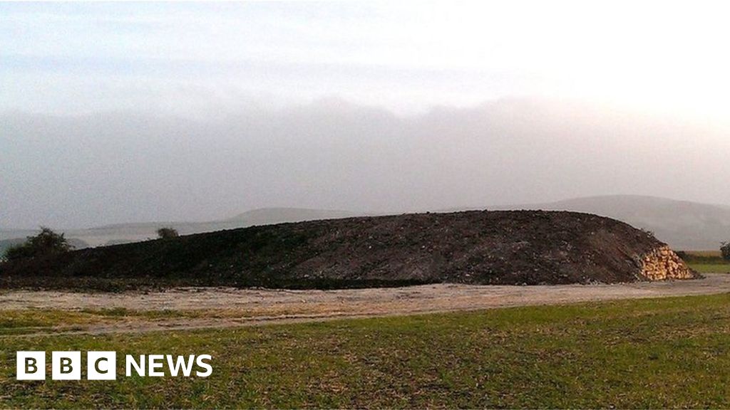 Replica Neolithic long barrow approved for druid worship - BBC News