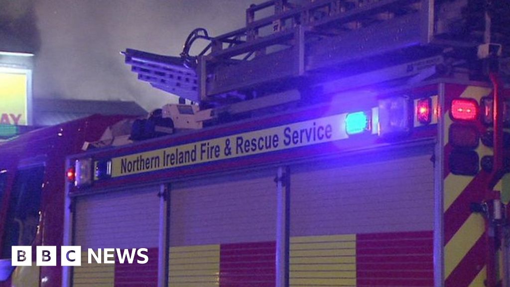 Man in his 50s dies after Toome house fire