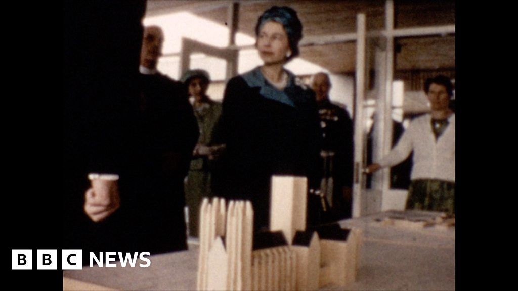 Queen Elizabeth II: Canterbury royal visit from 1965 caught on film ...
