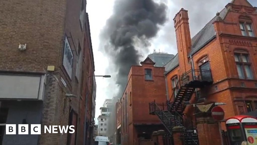 Car park fire in Cardiff tackled by 50 firefighters