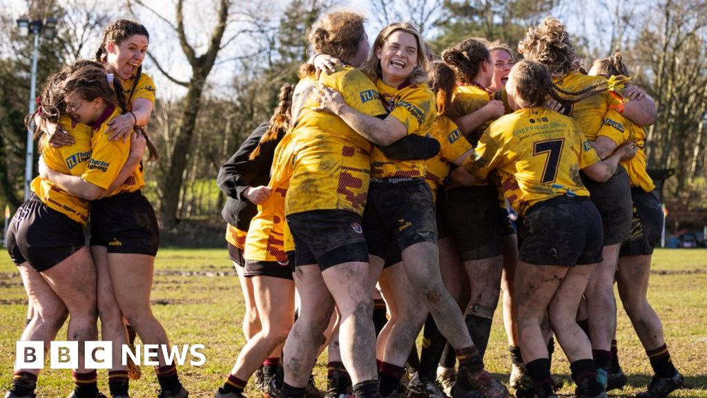 Sheffield Tigers Women's fundraising drive for Twickenham final - BBC News