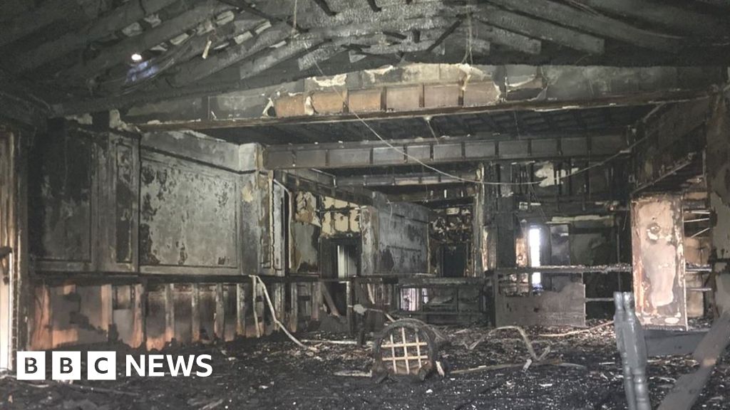 Fire at The Coppice hotel in Torquay causes significant damage - BBC News