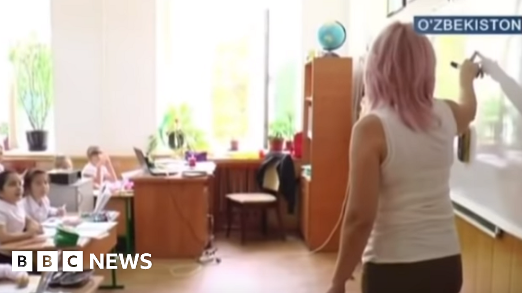 Uzbek row over 'short skirts' in school - BBC News