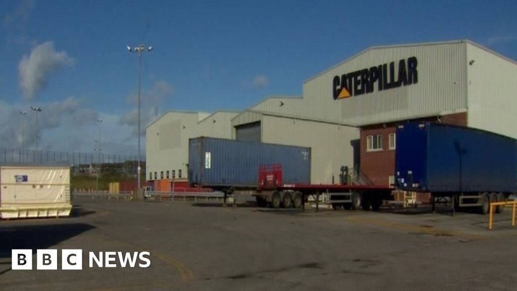 Larne diesel spill: Caterpillar NI admits it was source - BBC News