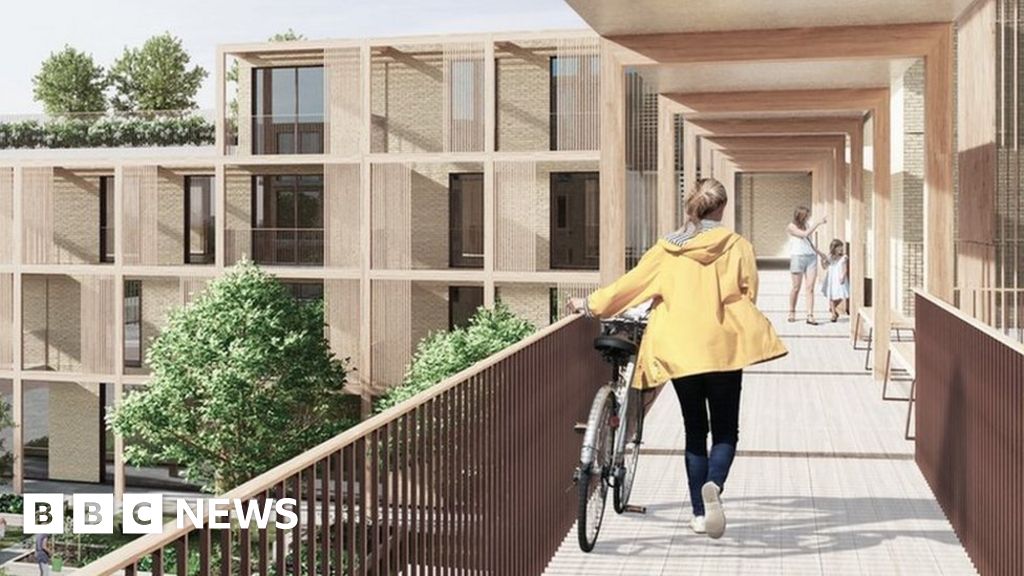 Corby: Zero carbon timber eco-home showcased at COP26 - BBC News