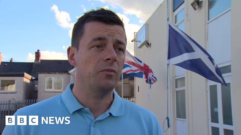 Tributes paid to Rangers fans' coach crash victim - BBC News