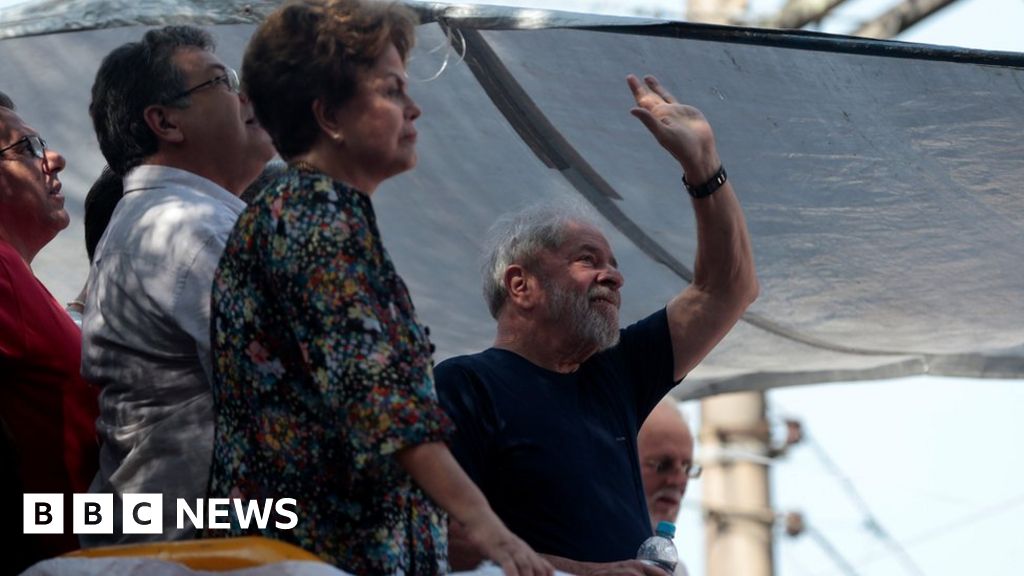 Supporters rally around Brazil's Lula as jail term looms
