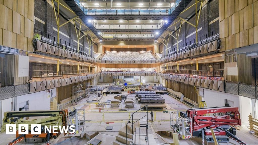 Inside the Bristol Beacon: Million hours of work to reopen venue - BBC News