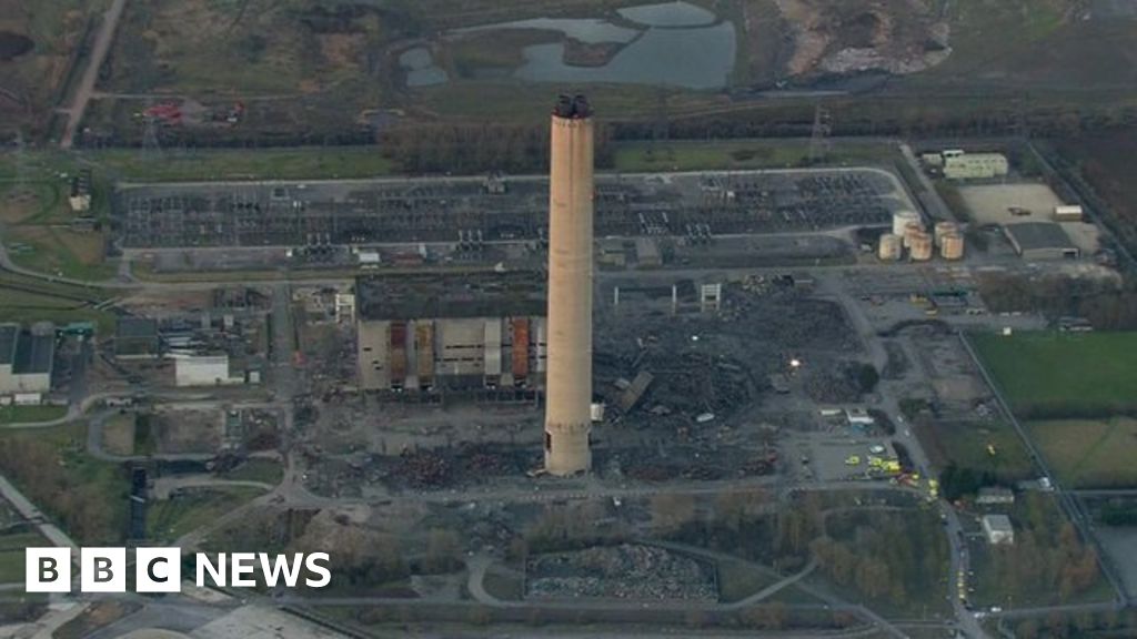 Didcot Power Station collapse: Missing 'unlikely to be alive' - BBC News