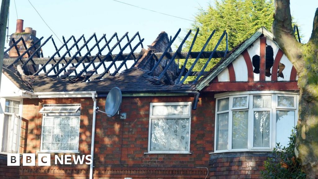 Leicester homes evacuated after a large loft fire