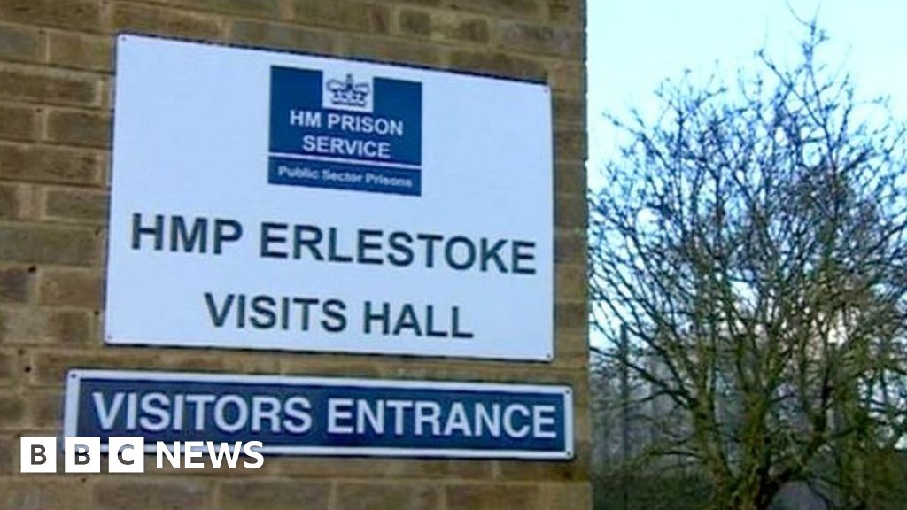 Erlestoke Prison 'less safe' following Covid-19 restrictions - BBC News