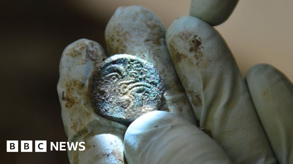 Celtic coin hoard count 'overestimated' - BBC News