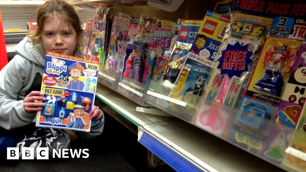 Waitrose ditches magazines with disposable plastic toys - BBC News