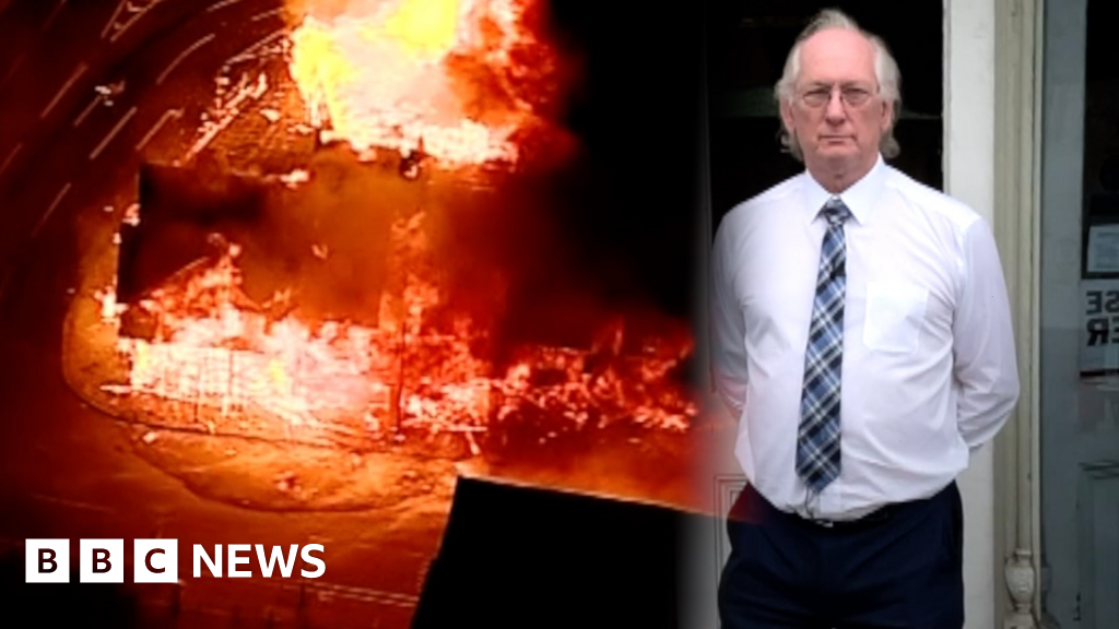 London riots: 'My shop was burned down but we came back stronger' - BBC ...