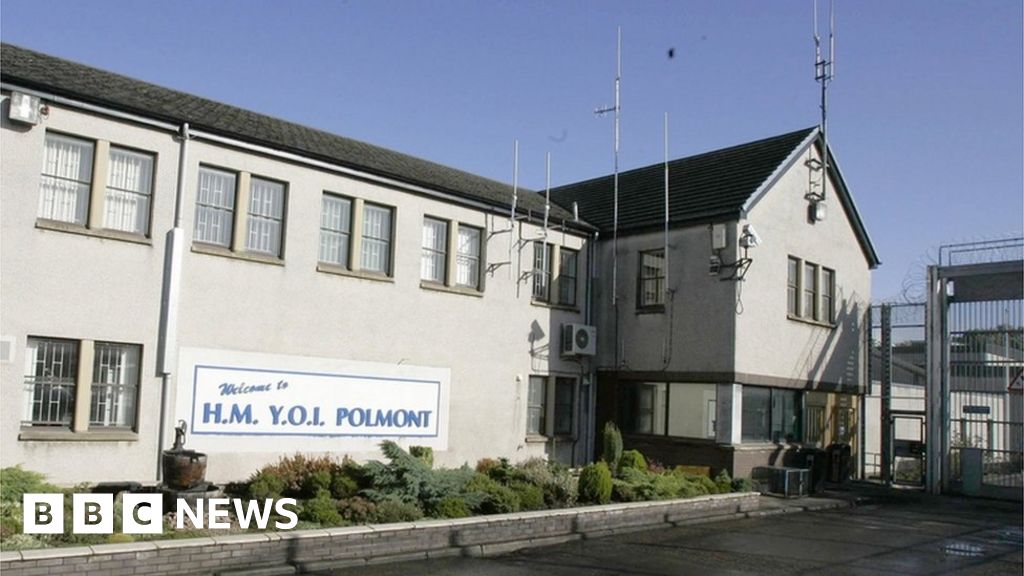Fire at Polmont young offenders' institution - BBC News
