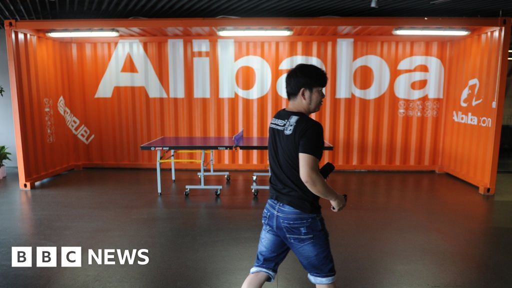 Alibaba sees revenues rise sharply - BBC News