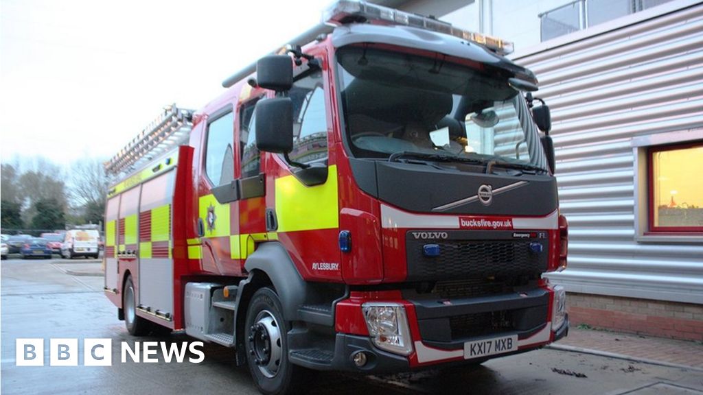 Slough: Three people rescued from house fire