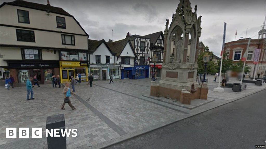 Eleven arrested over Euro final violence in Maidstone - BBC News