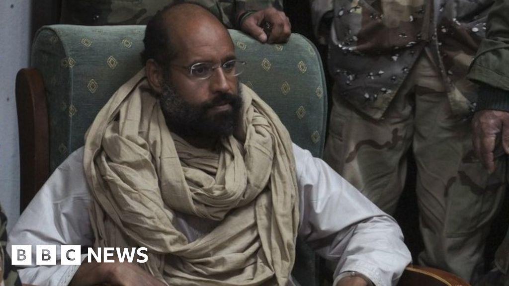 Libya trial: Gaddafi son sentenced to death over war crimes - BBC News