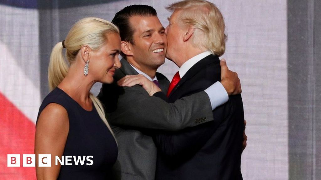 Trump Jr white powder letter: 'You get what you deserve' - BBC News