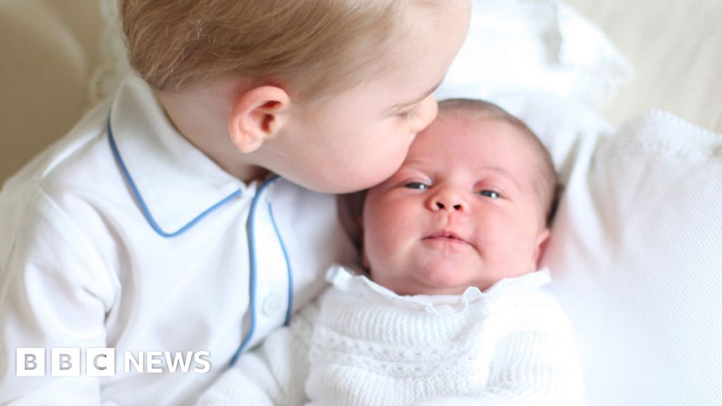 The special water flown in for Princess Charlotte - BBC News