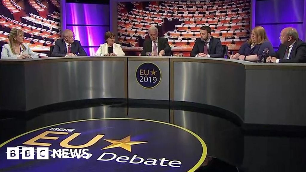 European Election 2019: Brexit dominates NI TV debate