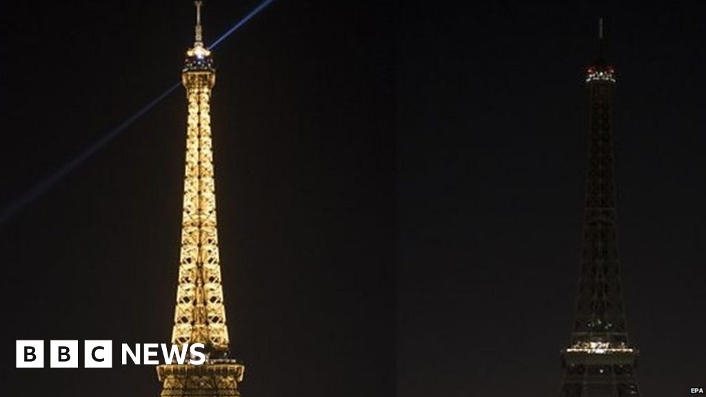Earth Hour: Lights switched off around the globe - BBC News
