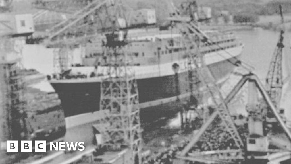 QE2 launch remembered by shipworker - BBC News