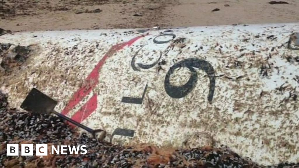 'SpaceX rocket' debris found in sea off Isles of Scilly - BBC News