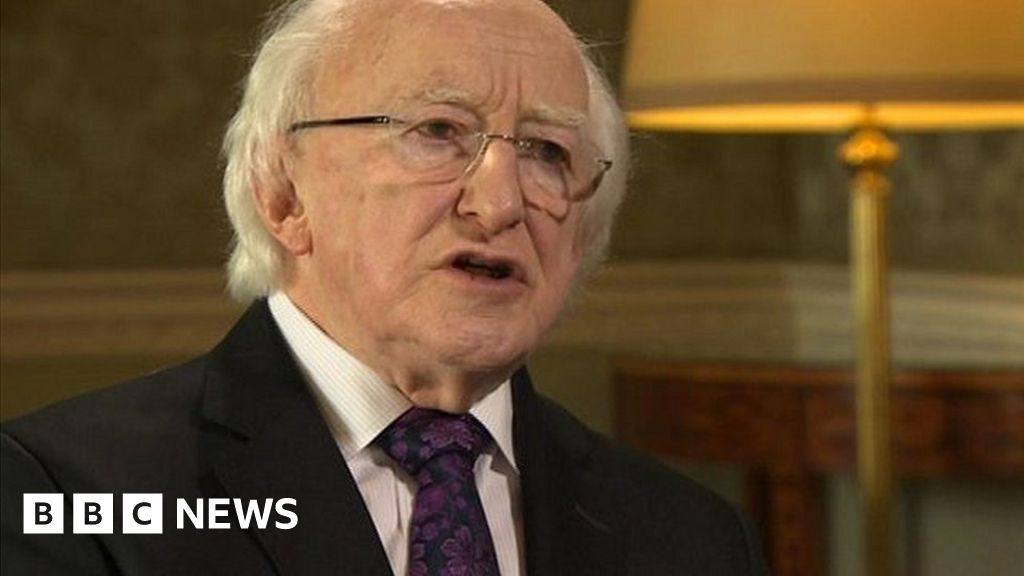 Michael D Higgins to seek second term as Irish president - BBC News