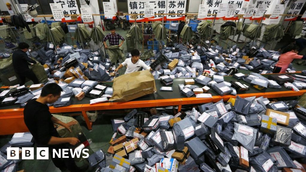 China's Alibaba breaks Singles Day record as sales surge - BBC News