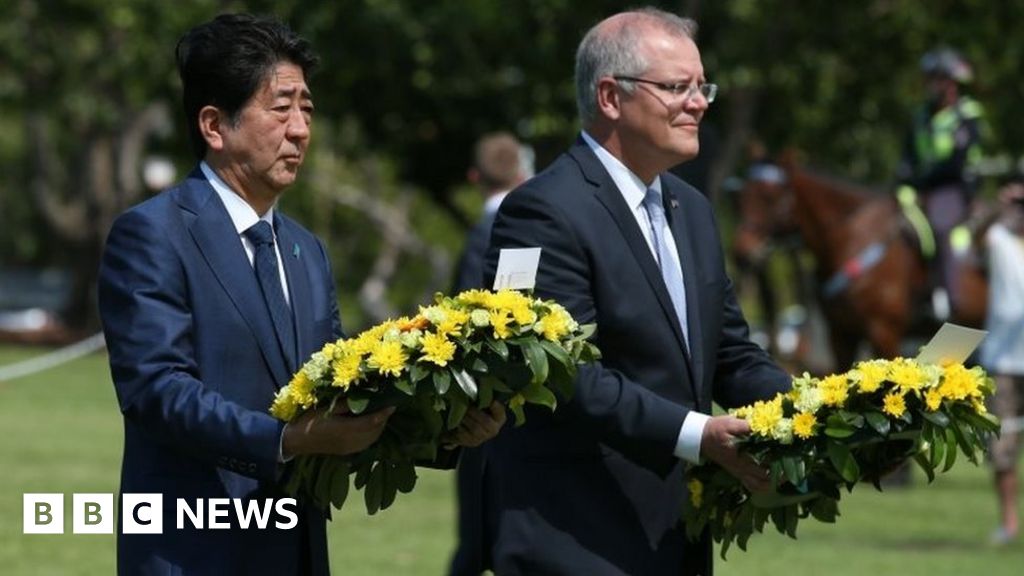 Japan PM in historic visit to Darwin 76 years after bombing