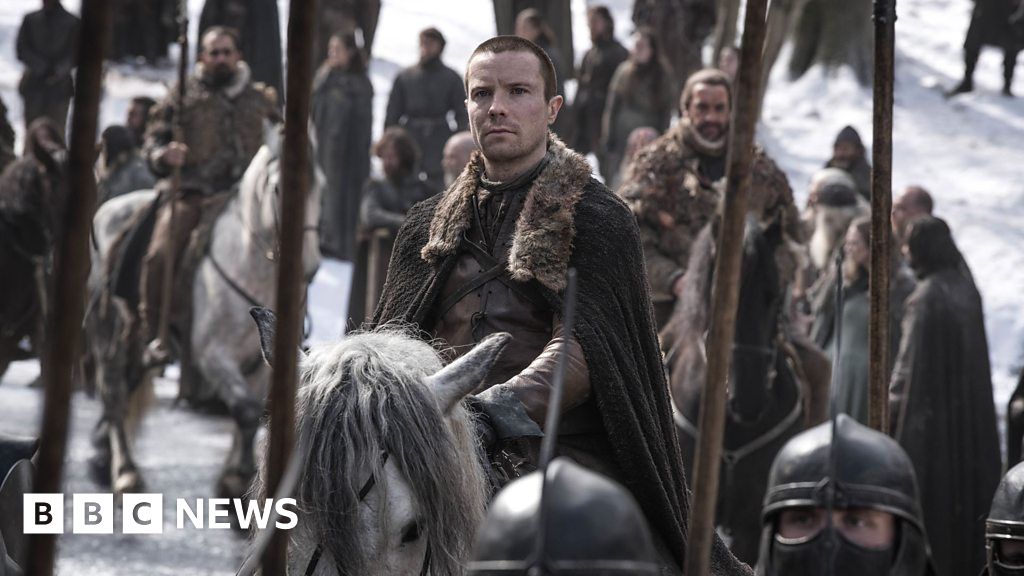 GoT actor Joe Dempsie: 'I wish Kit all the best' - BBC News