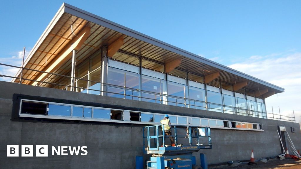 Work on new rugby facilities in Inverness steps up - BBC News