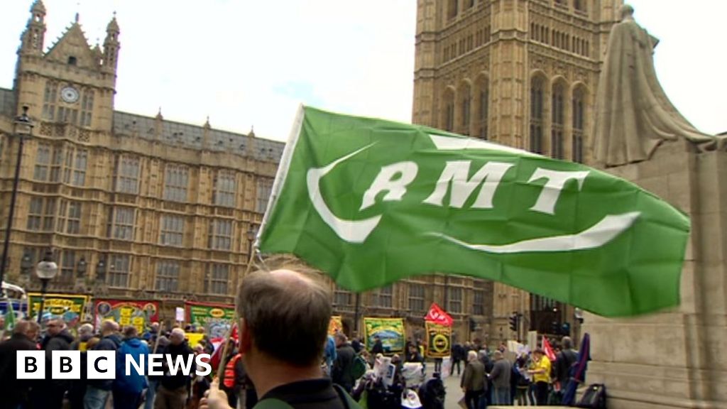 Rail strikes on Northern, Southern and Merseyrail - BBC News
