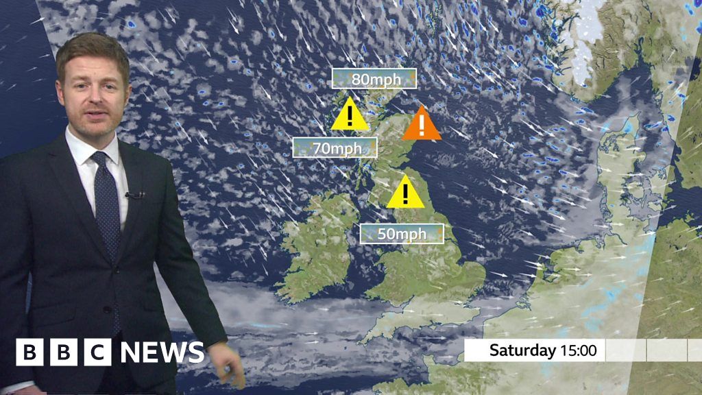 Storm Malik: Weather forecast for this weekend