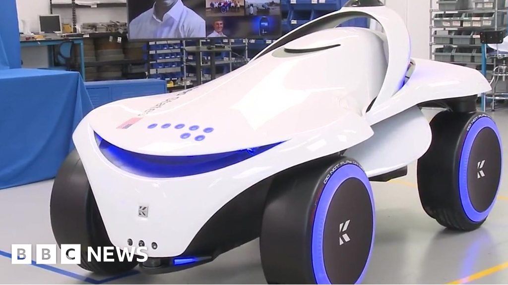 The all terrain security robot and other tech news - BBC News